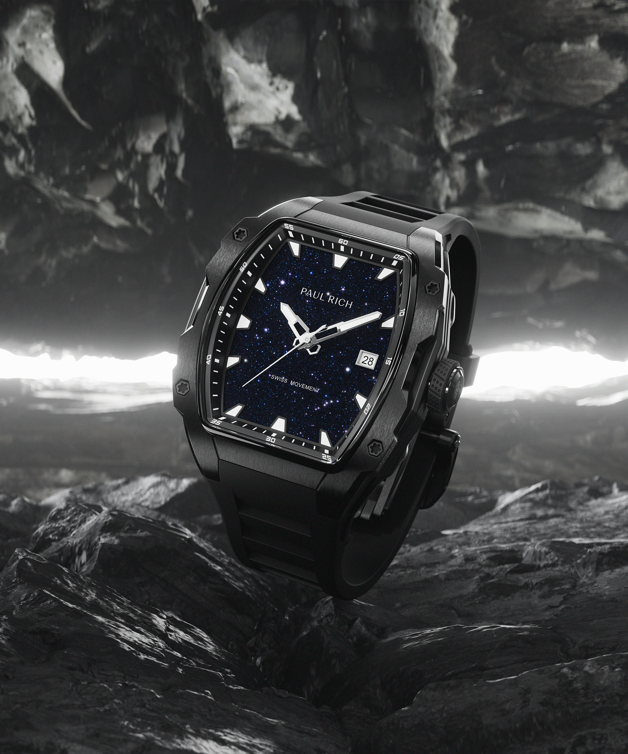 Astro Classic Galaxy Black | Quartz Watch | Paul Rich