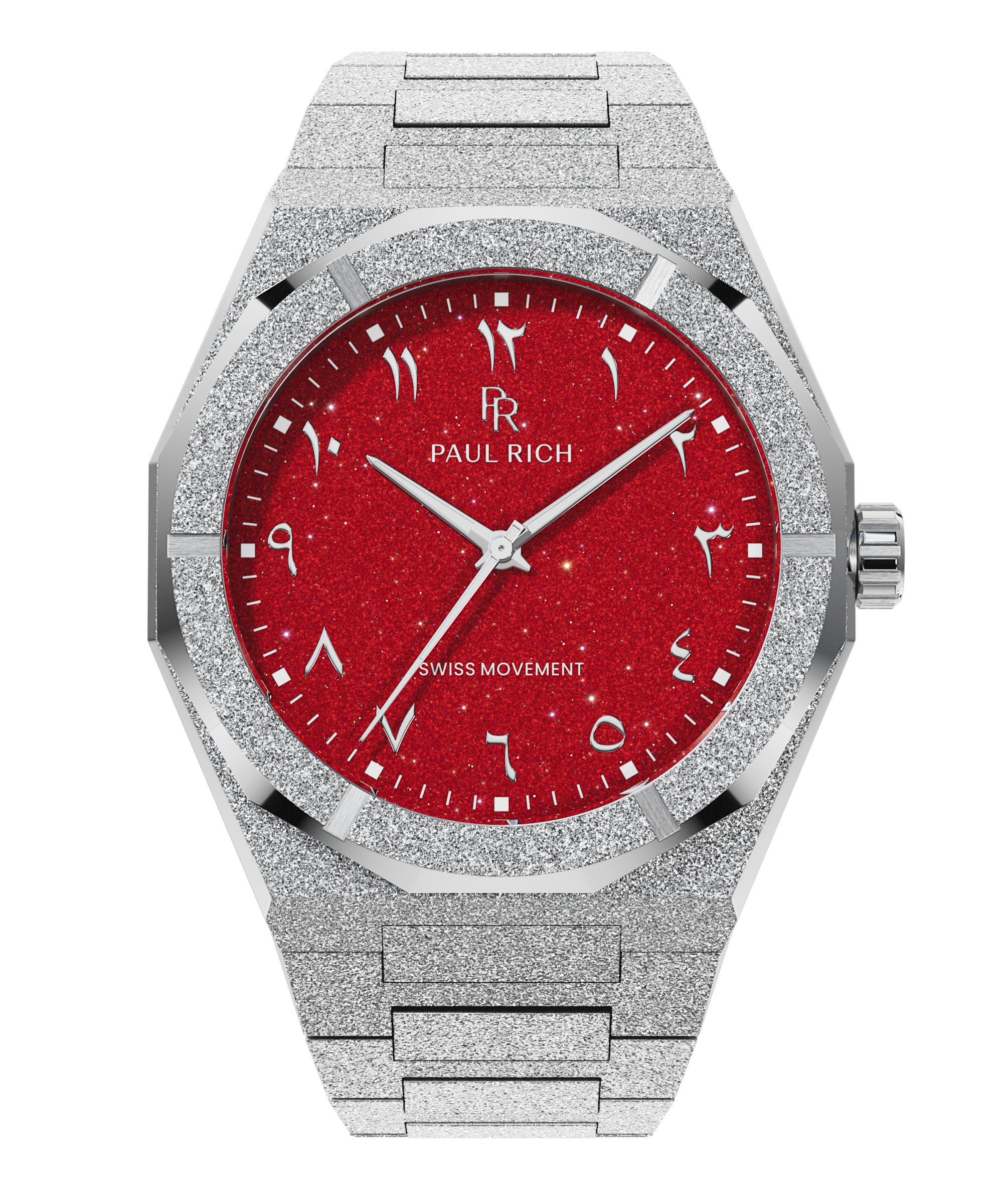 Frosted Star Dust II Pasha's Ruby | Quartz Watch | Paul Rich