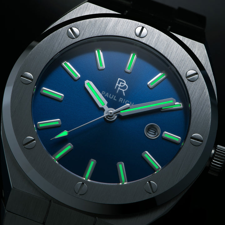 Emperor's Emerald - Silver and Green Men's Watch