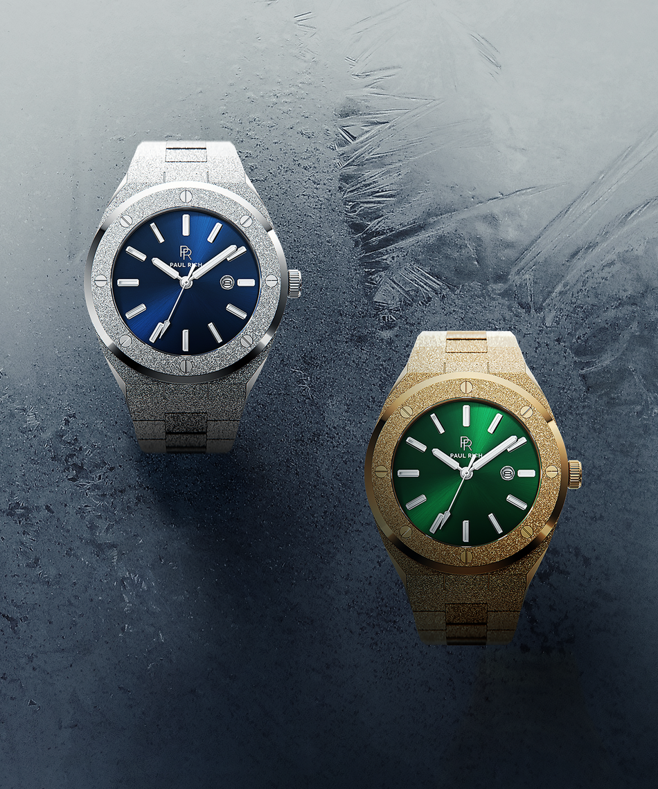 Frosted Signature Watches | Paul Rich